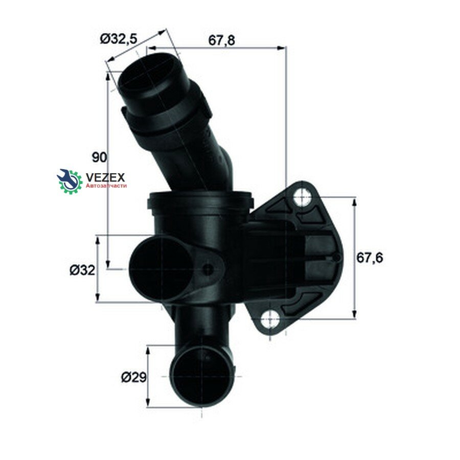 MAHLE TI787 Термостат