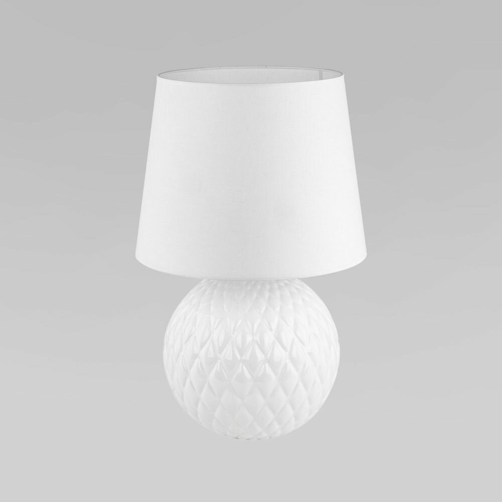 Настольный светильник с тканевым абажуром TK Lighting 16046/ настольный светильник / Santana.