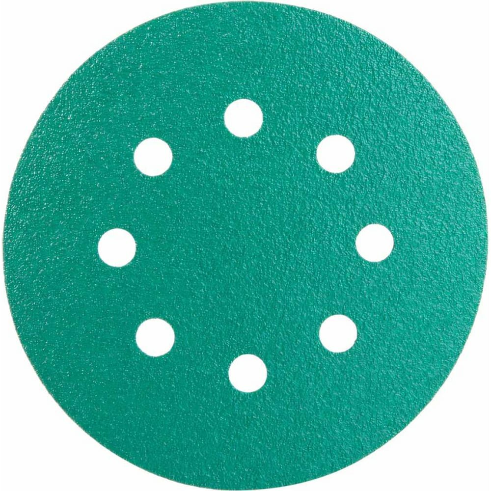 Диск DC341 Film Green Hanko 125 мм 8 отв Р 80 100 шт/уп DC341.125.8.0080