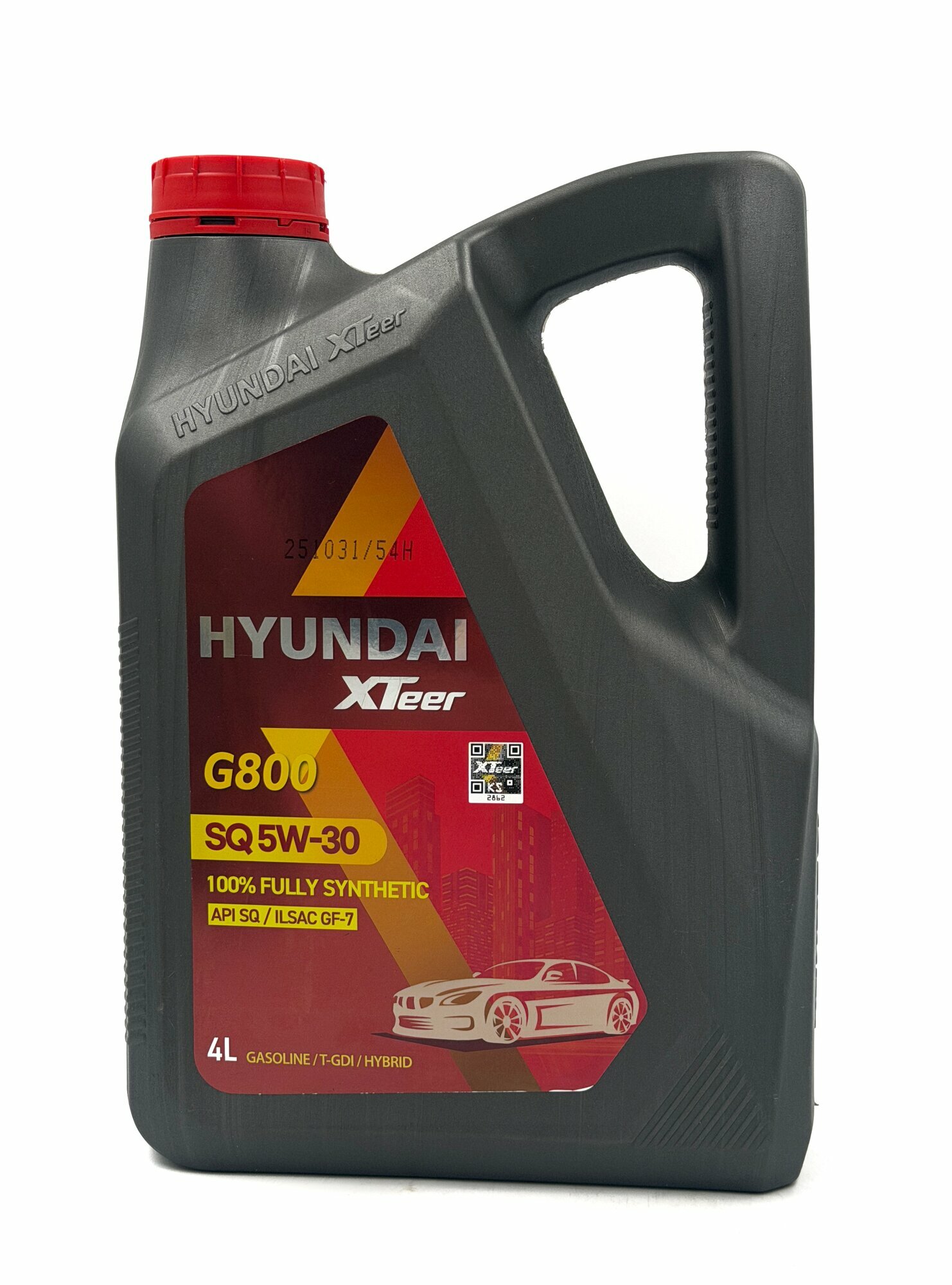 Масло моторное Hyundai XTeer G800 SQ 5W-30, 4 литра , синтетическое