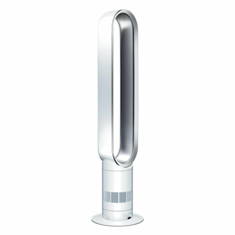 Вентилятор Dyson AM07 White Silver, без лопастей, пульт ДУ, 10 режимов, 56Вт