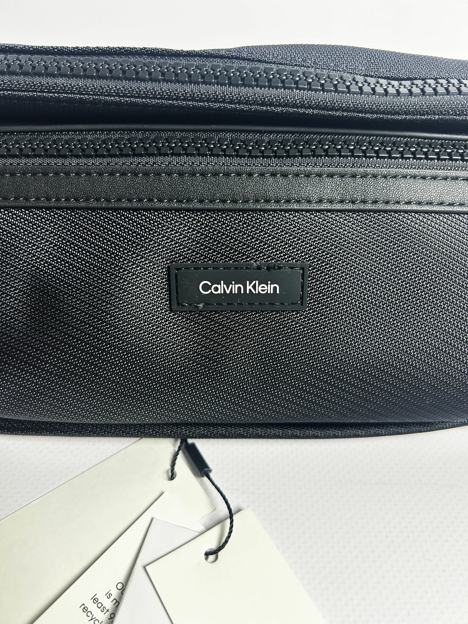Сумка поясная CALVIN KLEIN, черный — фото 1