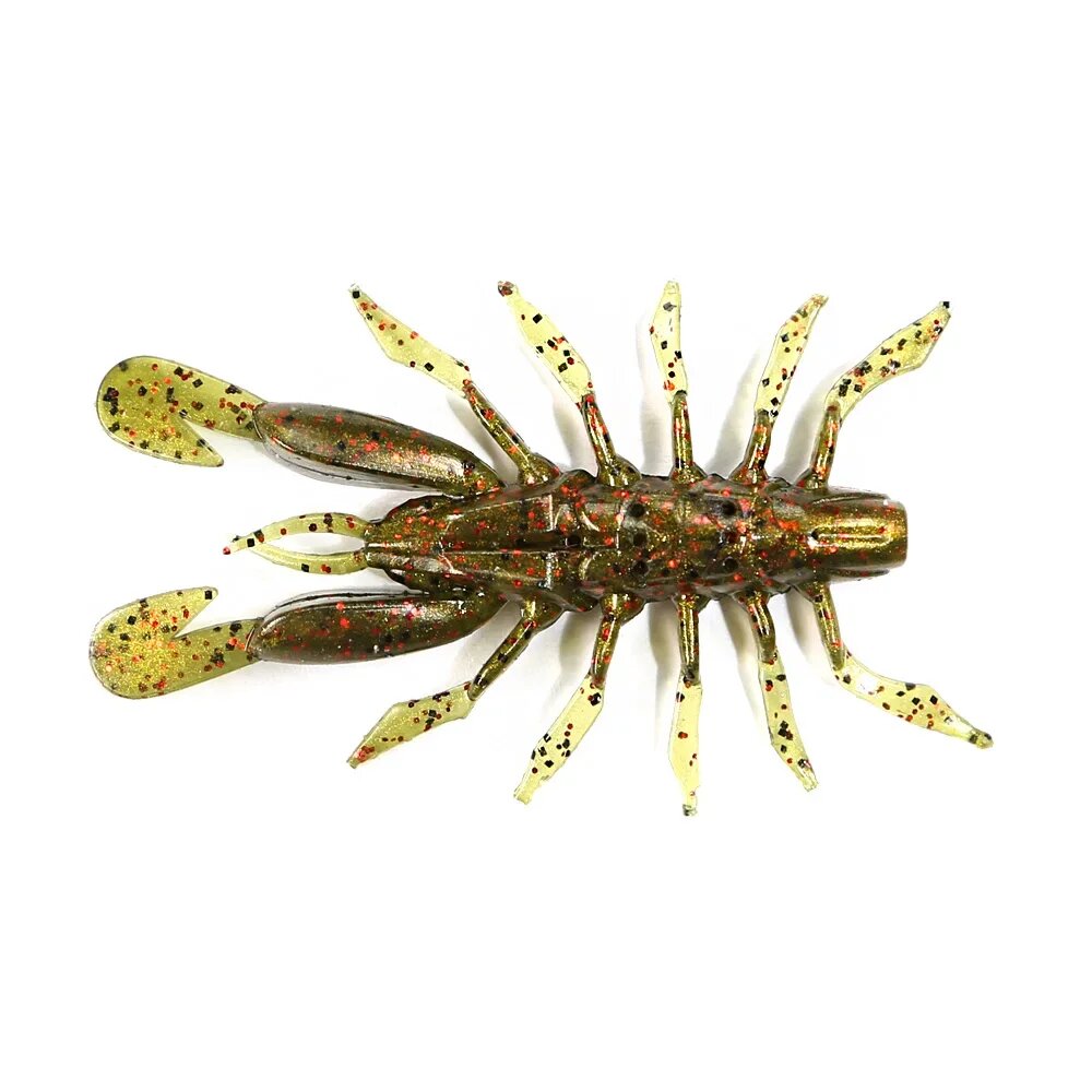 Мягкая приманка B&U Larva Bug, green red