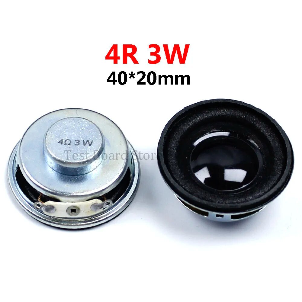Мини-динамик 3Вт 5Вт 4 Ом для Arduino 4R3W 40mm