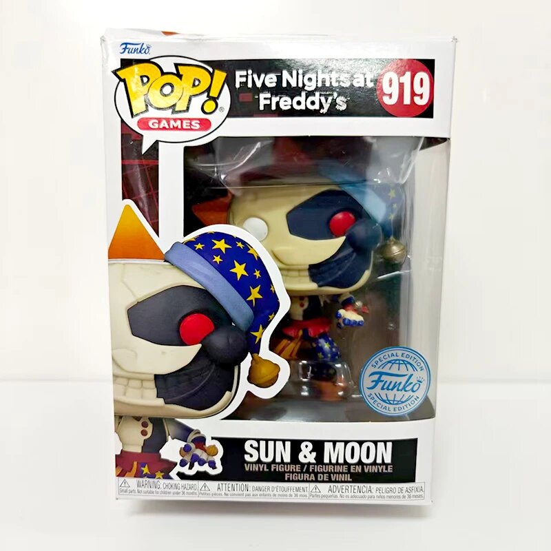 Funko POP FNAFs Bear's Midnight Harem Five Nights Bonnie/Freddy/Chica/Foxy #106 107 108 With Box