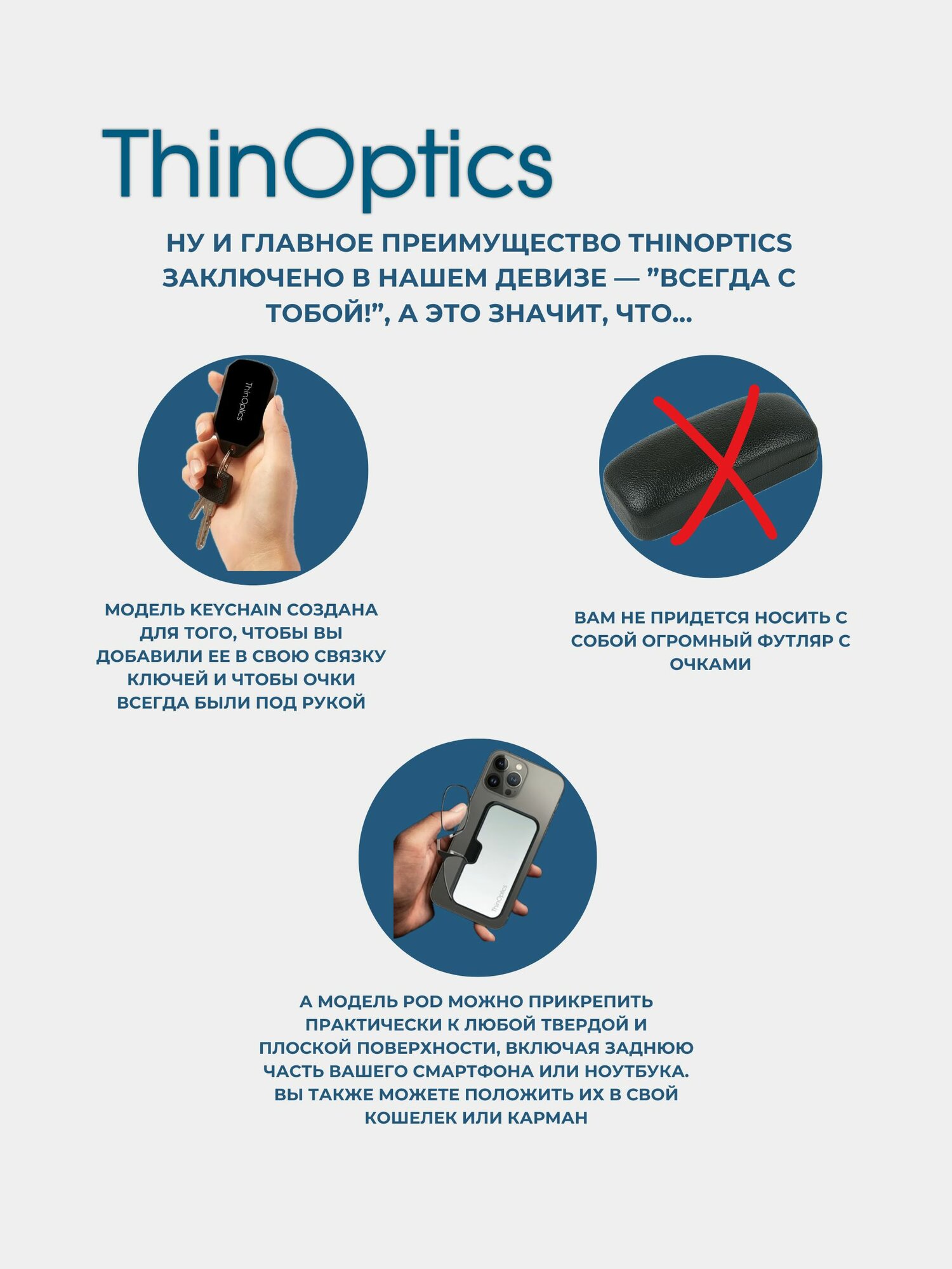 ThinOptics Футляр для очков — фото 1