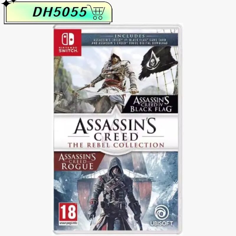 Игра Nintendo Switch Assassin s Creed: The Rebel Collection(Русские субтитры)