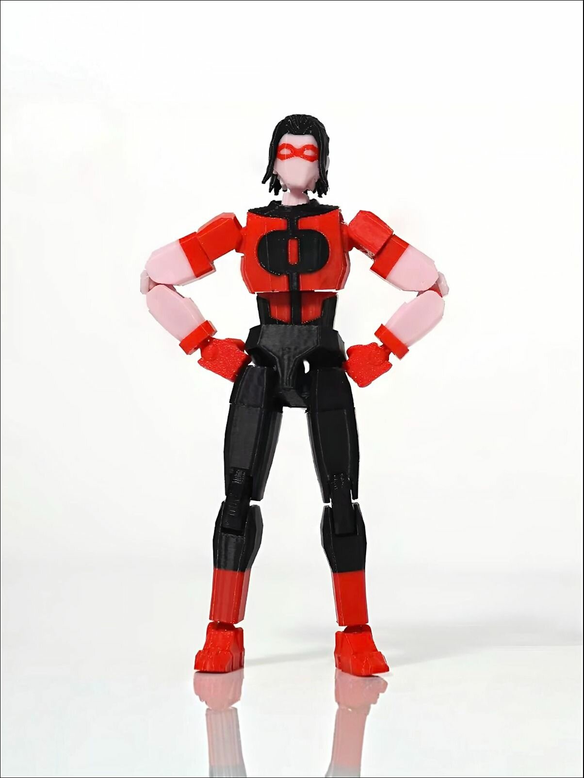 Фигурка Неуязвимый (Invincible-Mark Grayson) 3D-печатный подвижный манекен, Подарить подставку 1 шт