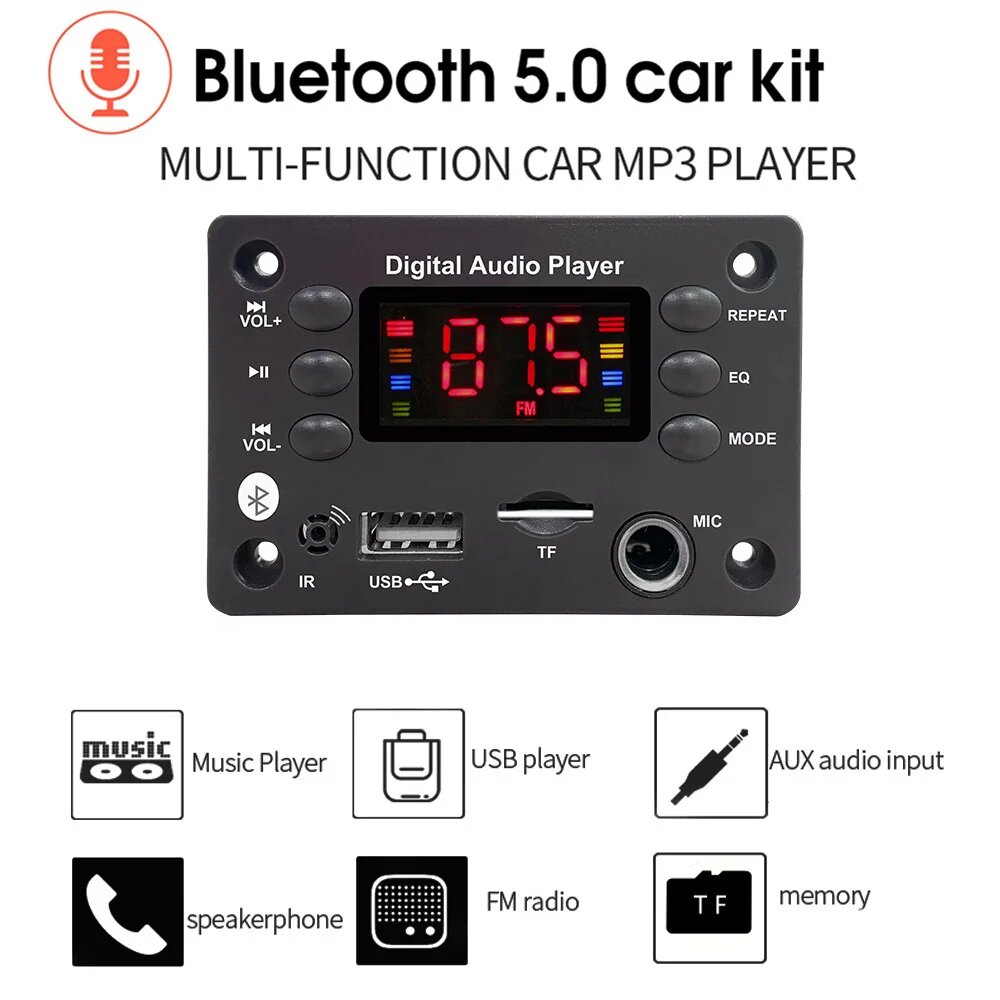 MP3-плеер Bluetooth 5.0