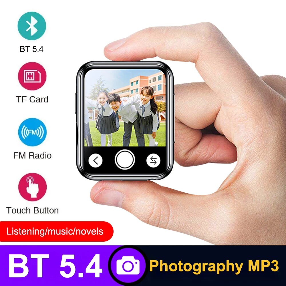MP3-плеер с Bluetooth 5.4, цвет No Card