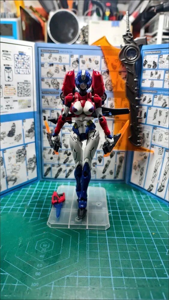 Трансформеры робот, Transformers /Arcee(Aicynus Primera), Сборная фигурка, высота 16,8 см./M66339S+