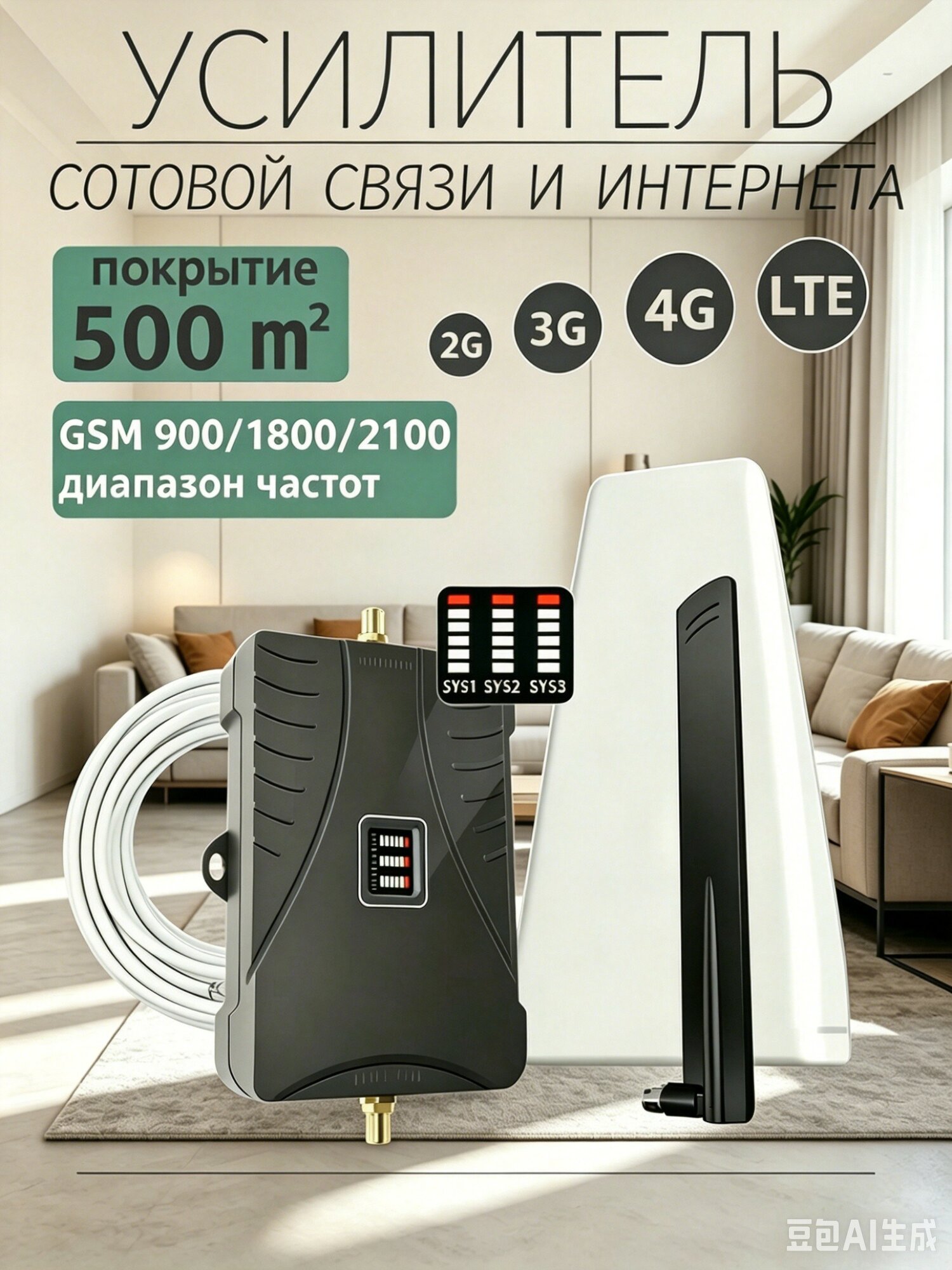 Усилитель gsm сигнала и интернета для дачи для телефона