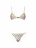 Купальник Missoni Zigzag-knit bikini, размер 42, разноцветный
