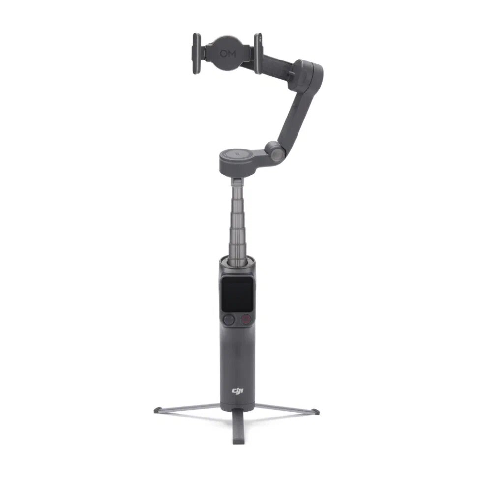 Стабилизатор DJI Osmo Mobile 8P, трёхосевая стабилизация, для смартфонов, Bluetooth, 386 г — фото 1
