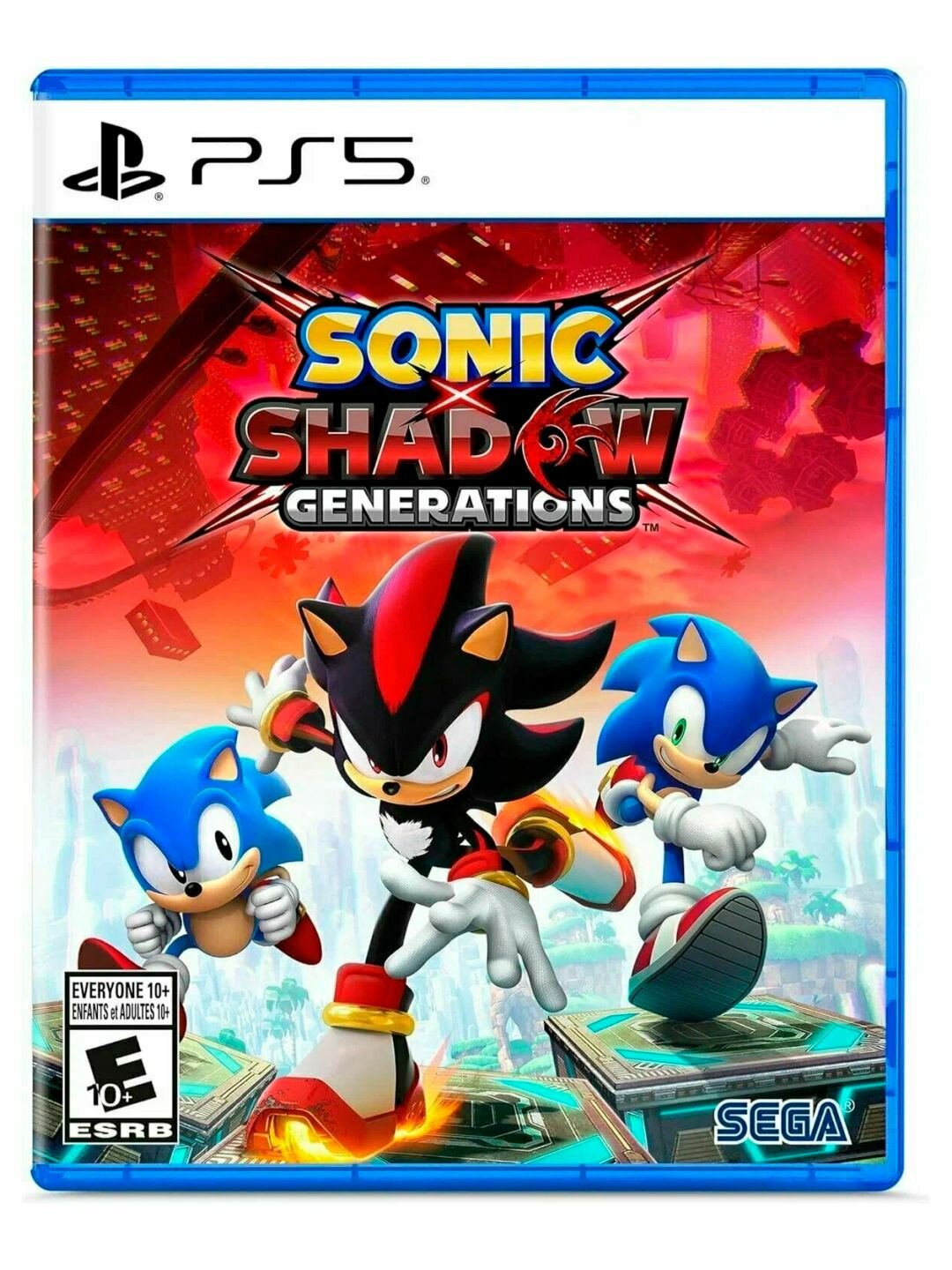 Игра Sonic X Shadow Generations для PS5 (Playstation 5, Диск, Русские субтитры)