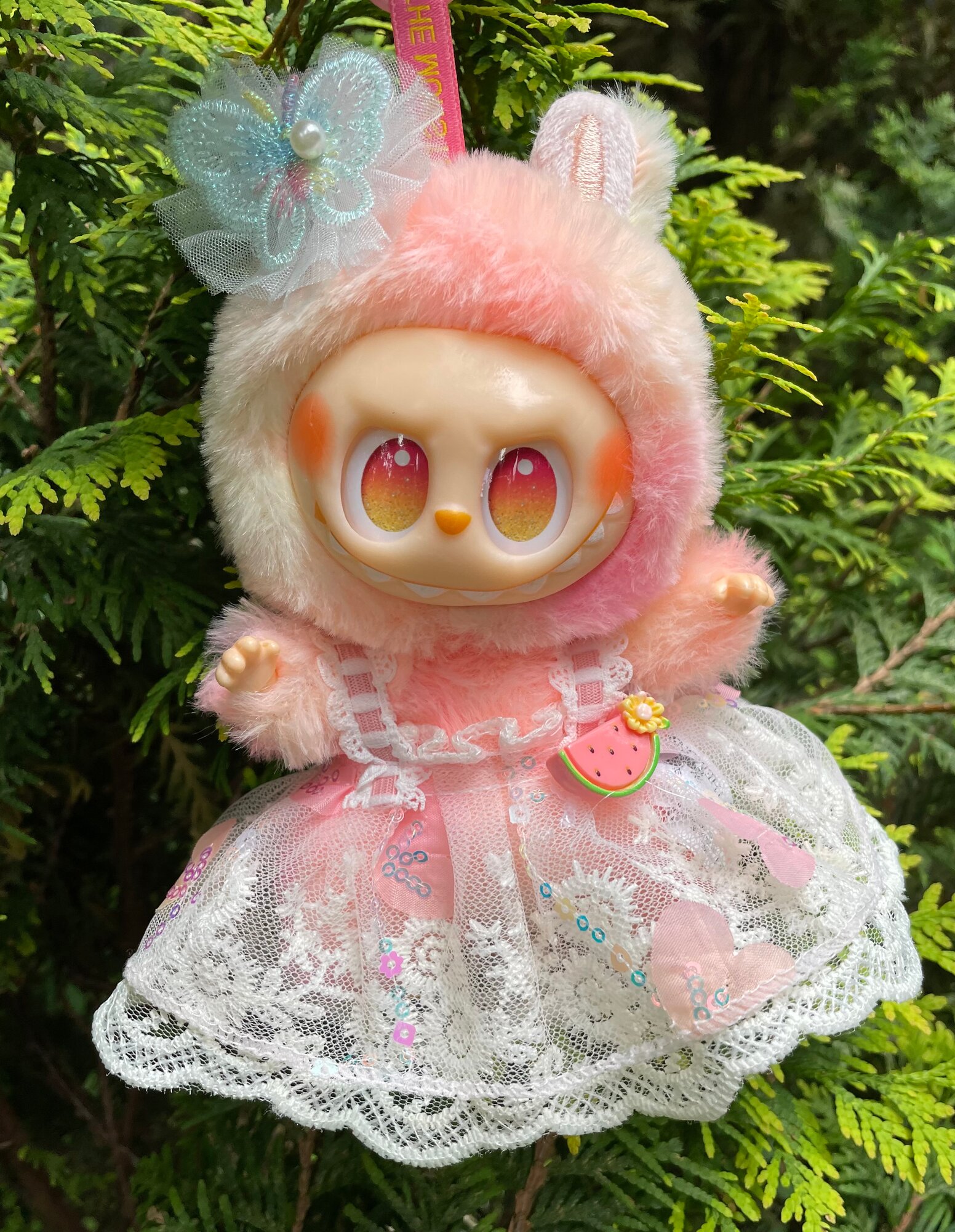 Лабубу Hand made мягкая игрушка серия Labubu Energy Ball 17 см