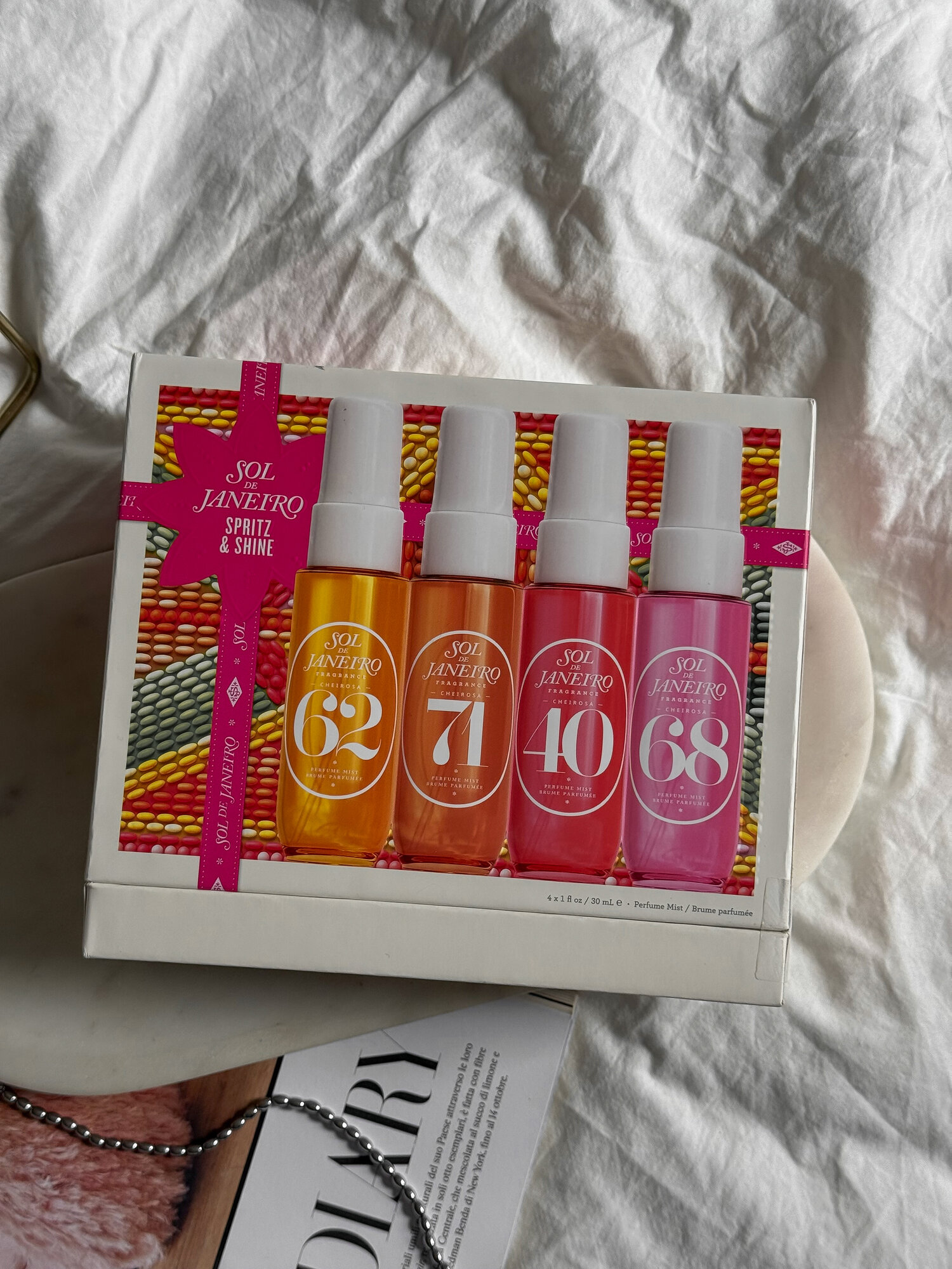 Sol de Janeiro Набор парфюмированных спреев Spritz & Shine 68,71,40,62