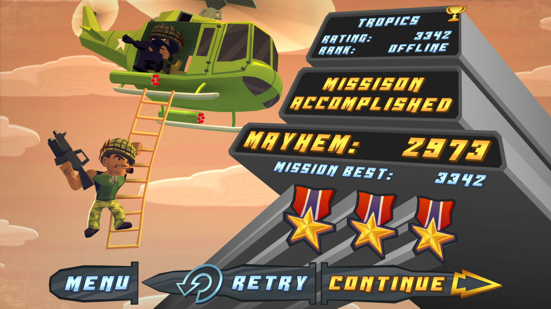 Major Mayhem, Все страны — фото 1