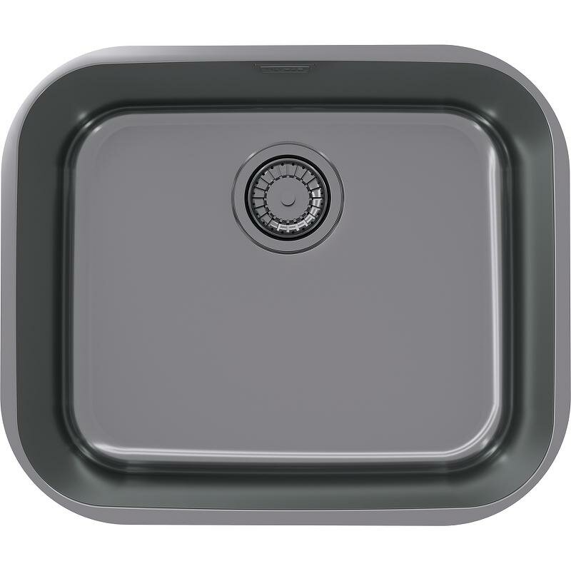 Мойка для кухни Alveus Variant 50,8х42,8 1113582 антрацит, 1 чаша, нержавеющая сталь