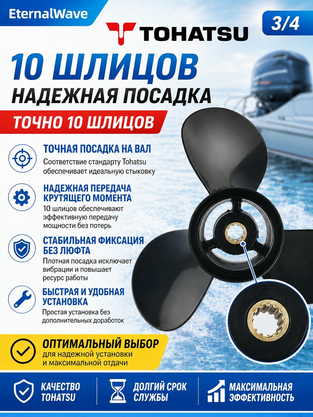 EternalWave Лопасть весла — фото 1