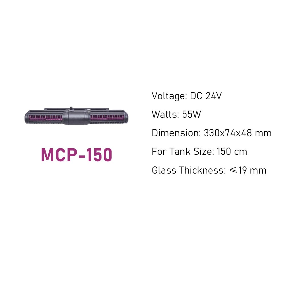 Jebao MCP Series Аквариумный помпа для циркуляции воды WiFi умный поперечный поток с контроллером с LCD-дисплеем