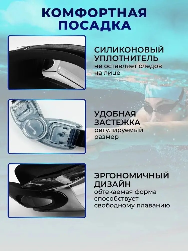 Очки для плавания — фото 1