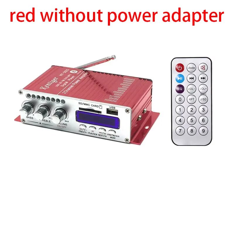 KENTIGER Мини-усилитель Bluetooth 20Вт, Цвет: as picture