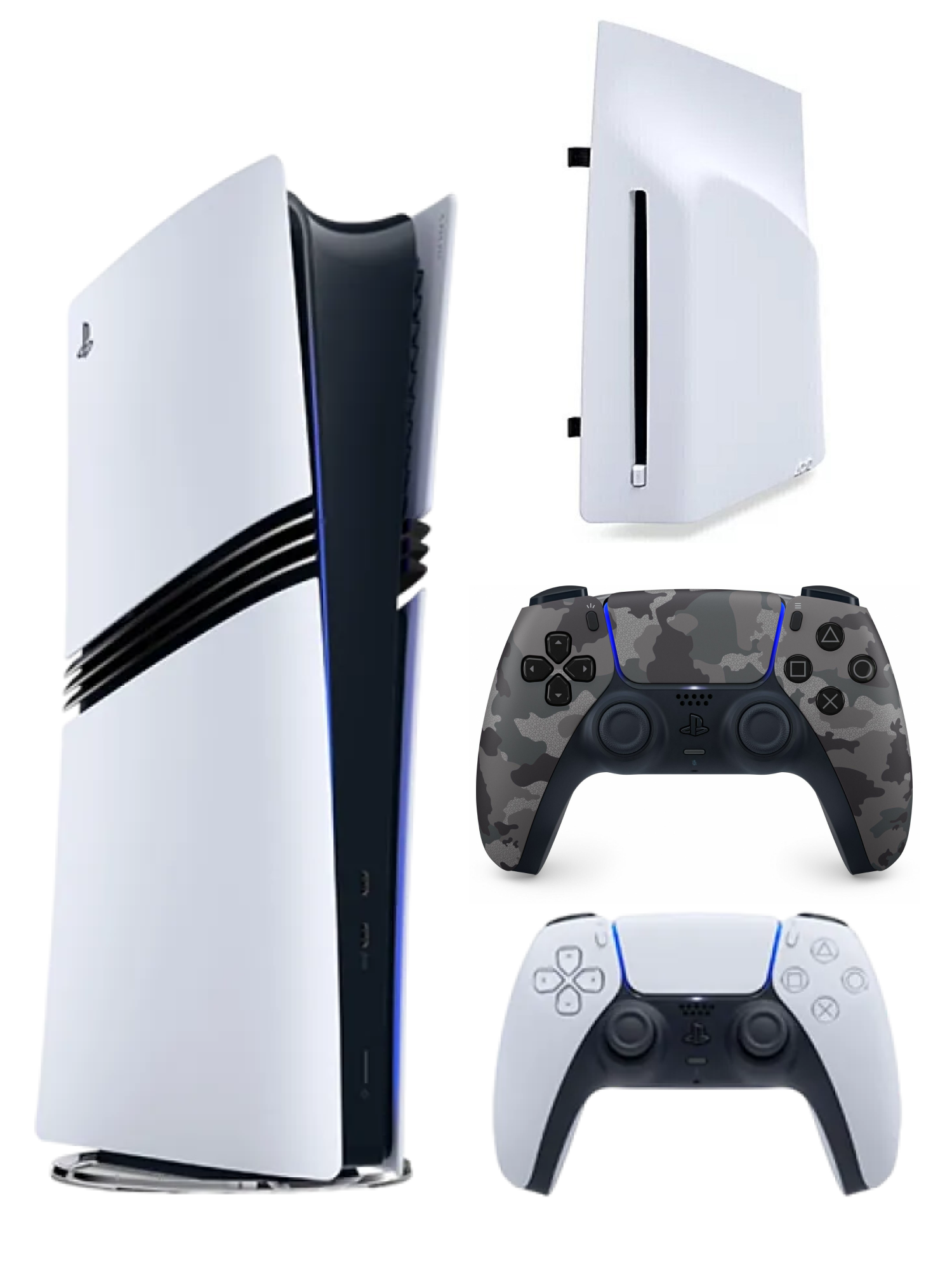 Игровая приставка Sony PS 5 Pro Digital Edition + 2-ой геймпад(camo) + Дисковод, 2Tb SSD, (за подробностями в чат)