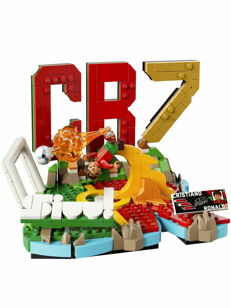 43012 Пластиковый Конструктор Lego Editions 43012 Cristiano Ronaldo - Football Highlights Криштиану Роналду - футбольные моменты