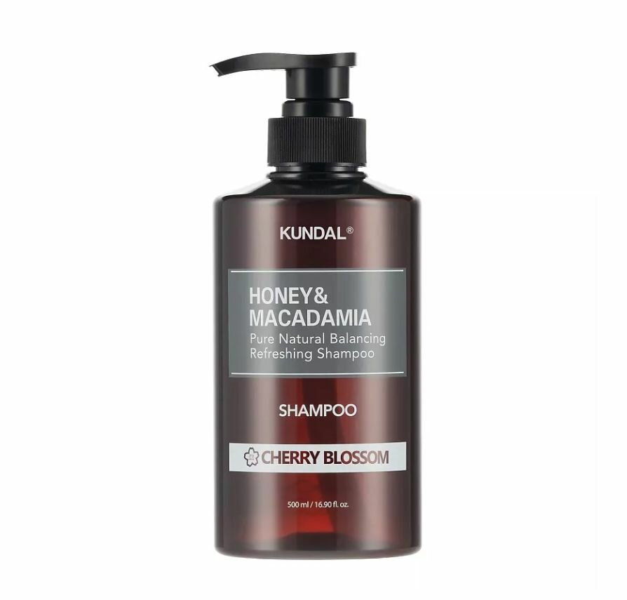KUNDAL Шампунь для волос Цветок вишни Honey & Macadamia