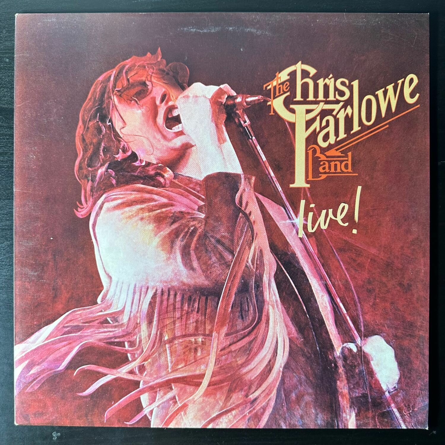 Виниловая пластинка The Chris Farlowe Band Live! (Англия 1975г.)