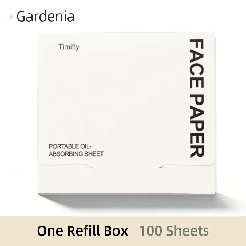 Матирующие салфетки для лица 100 шт. Gardenia-Refill