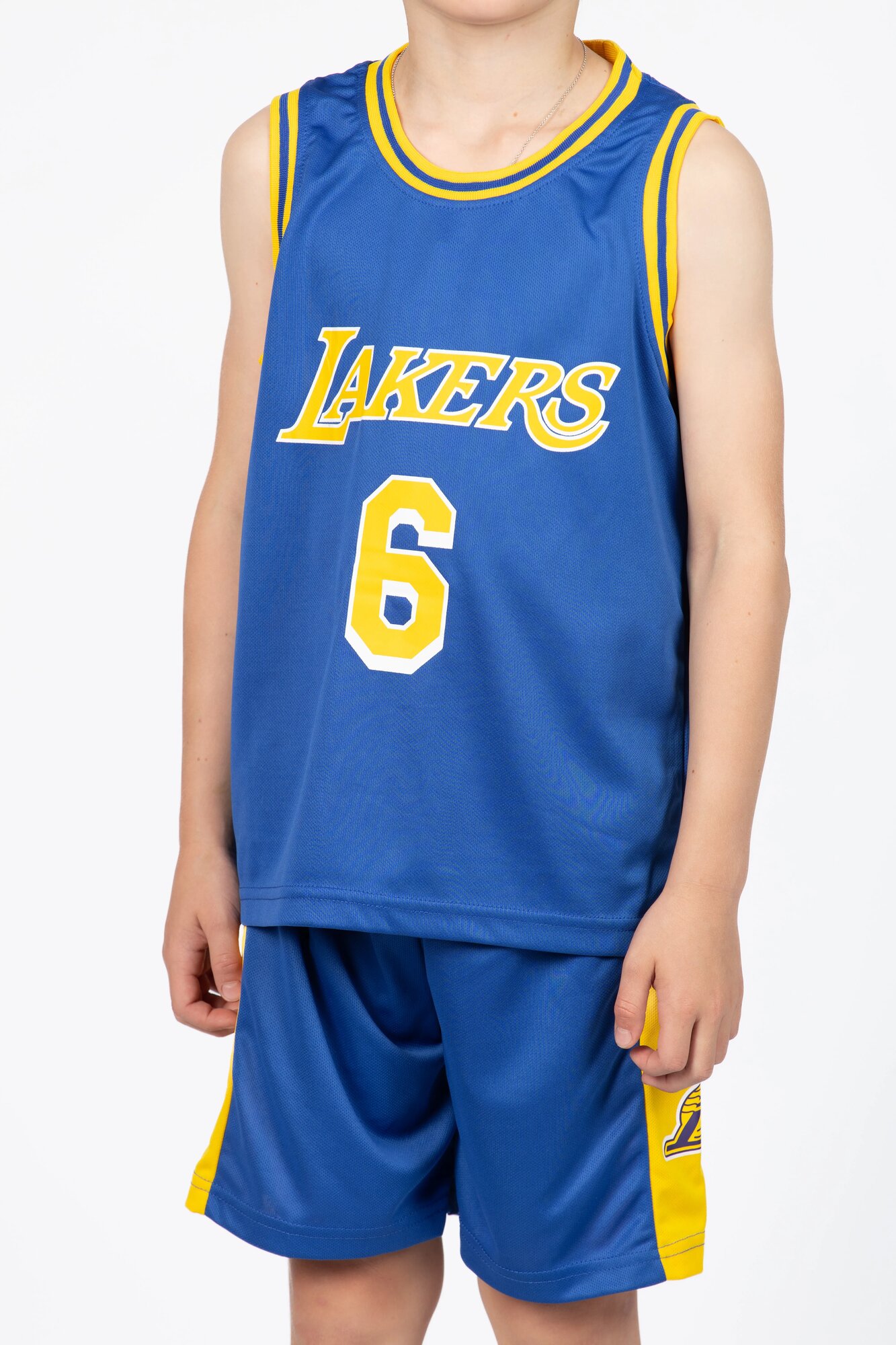 BC Форма баскетбольная LAKERS #6 JAMES подростковая синяя