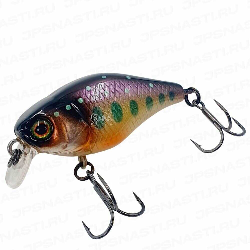 Японский воблер крэнк Jackall Chubby 38, 4 г, #Iwana / Воблеры на голавля / Приманки для ловли хищника