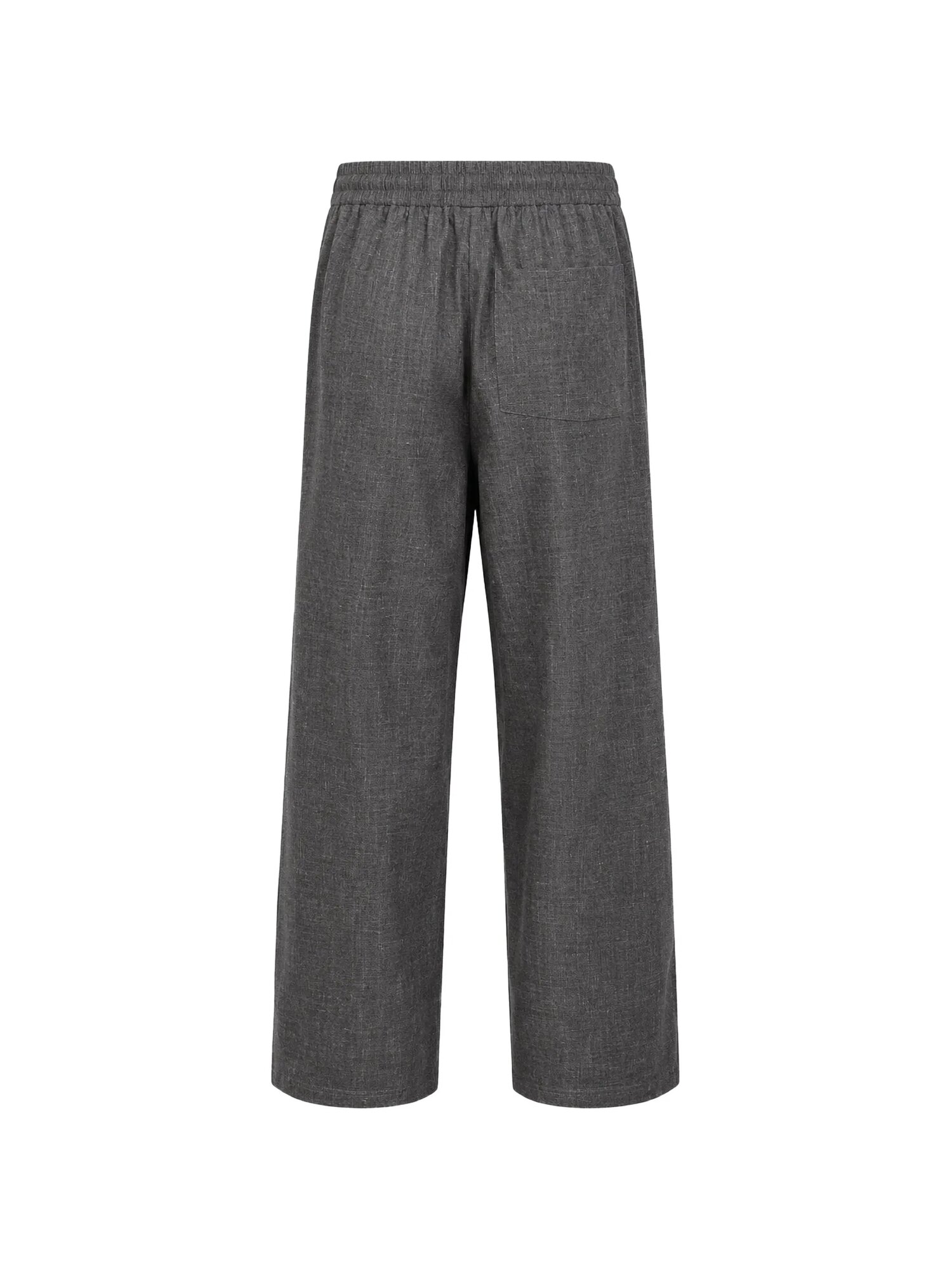 Брюки Officine Generale Nilson drawstring trousers, размер 50, серый — фото 1