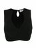 Топ Elisabetta Franchi Ribbed-knit crossover top, размер 38
