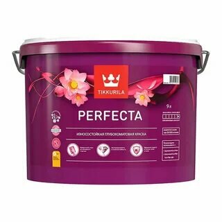 Краска интерьерная Tikkurila Perfecta Износостойкая (база С), 9 л