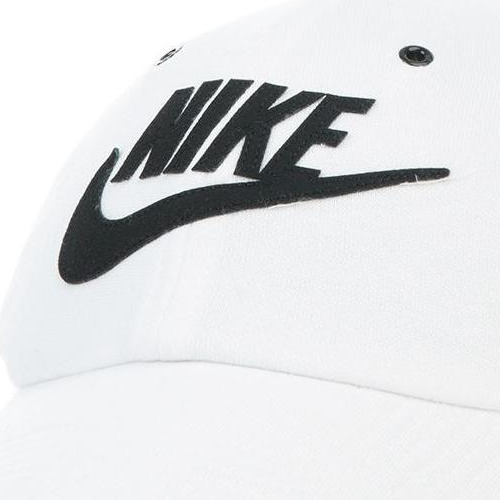 Бейсболка NIKE для женщин, размер Ф, белый, — фото 1