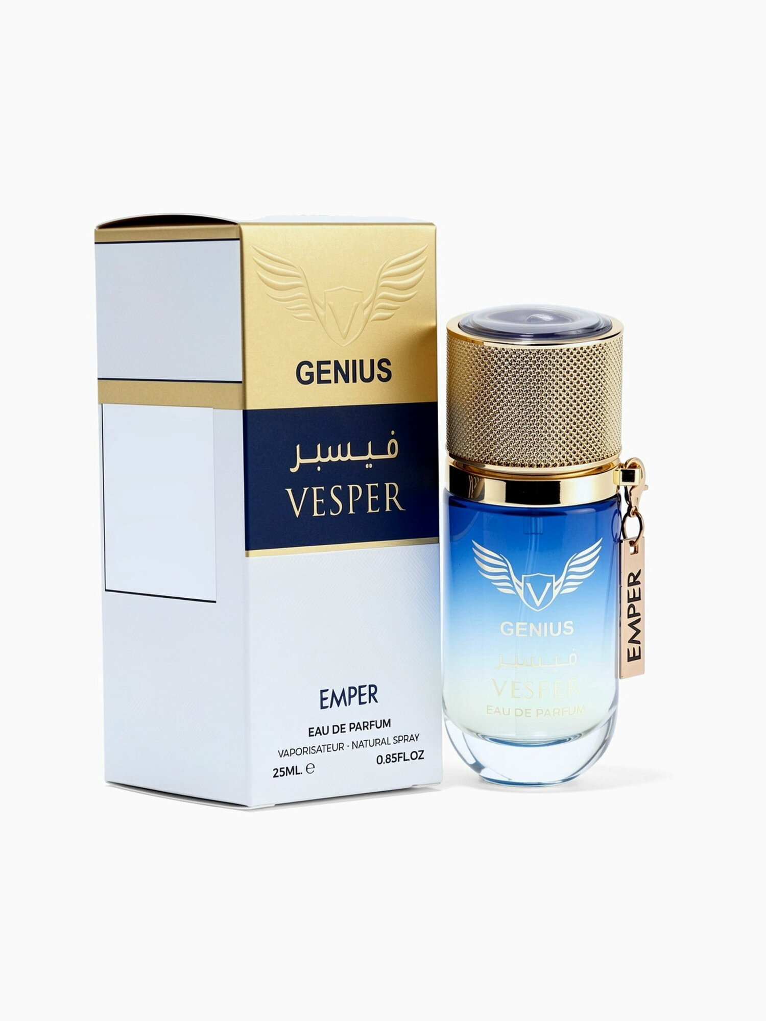 Парфюмерная вода мужская GENIUS VESPER, 25 мл, группа ароматов: акватические