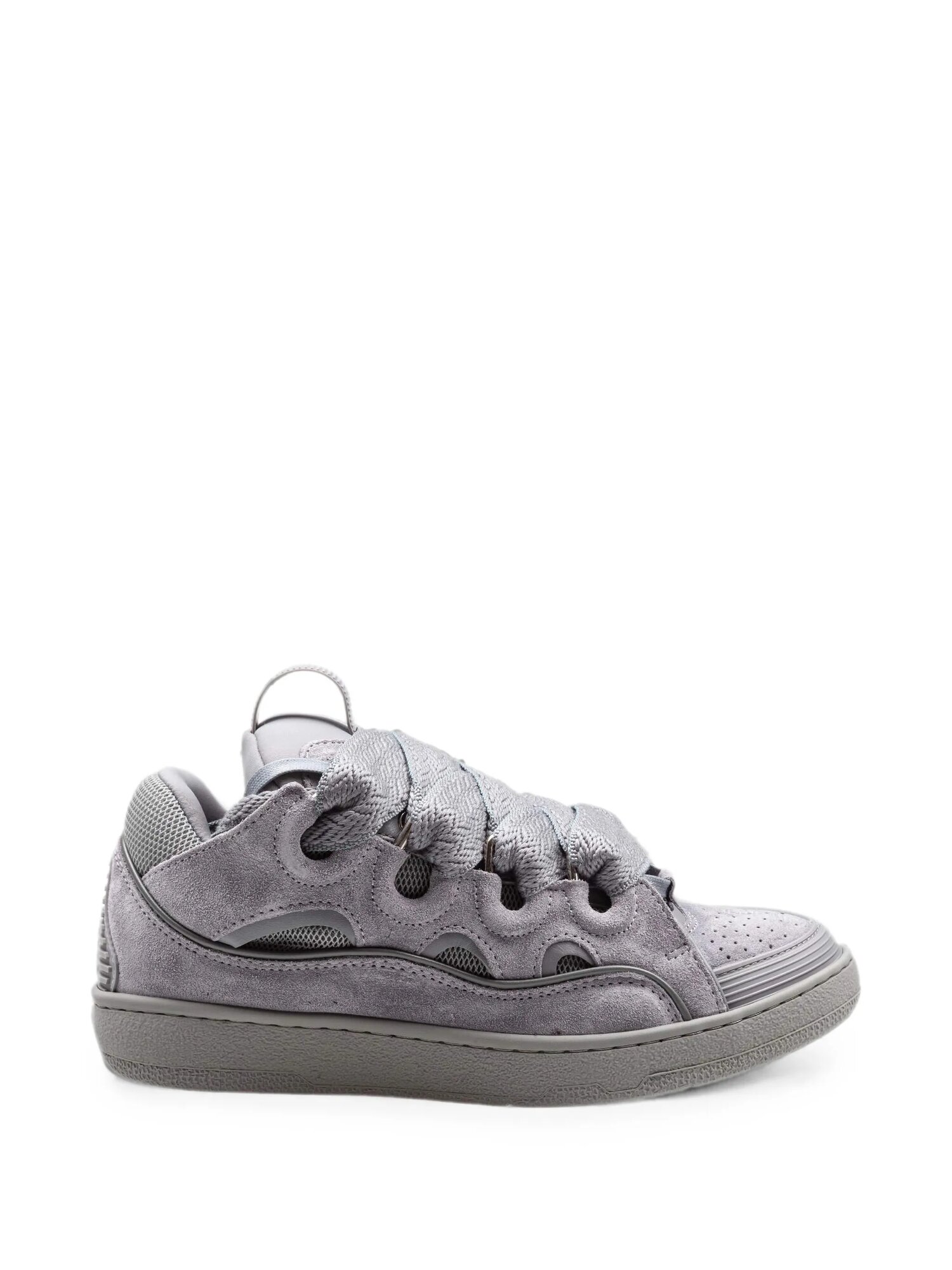 Кроссовки Curb leather sneakers