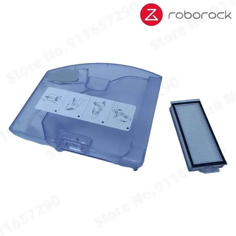 Бак для воды и пылесборник Roborock Q7 Max, Синий