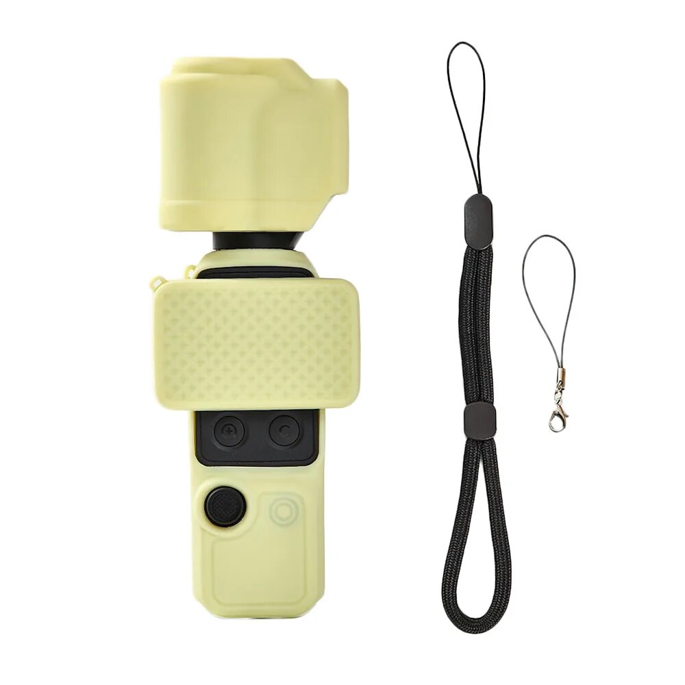 Силиконовый чехол для DJI Osmo Pocket4 YELLOW, Желтый