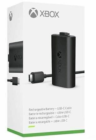 Зарядный комплект Play and Charge Kit (провод + аккумулятор) для геймпада Microsoft Xbox Series XS (SXW-00002) (оригинал)