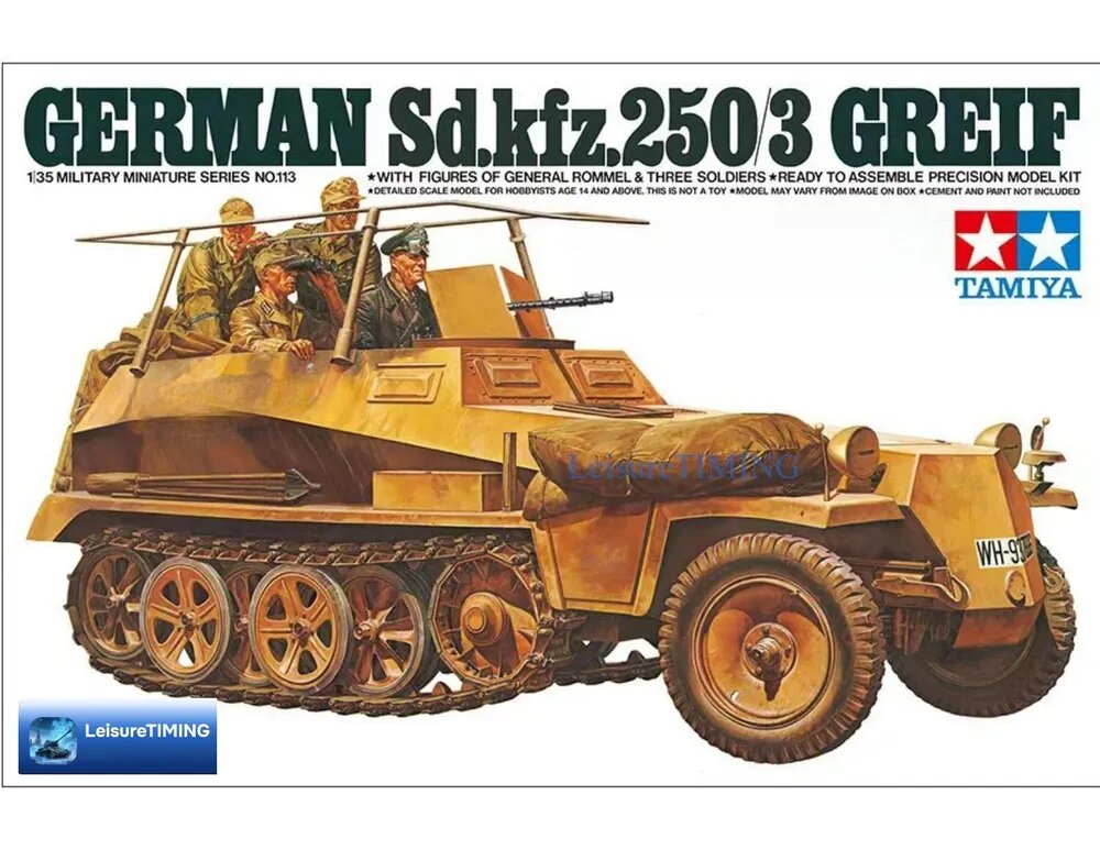Tamiya TA35113, масштаб 1/35, бронетранспортер Sd.Kfz. 250/3 Greif