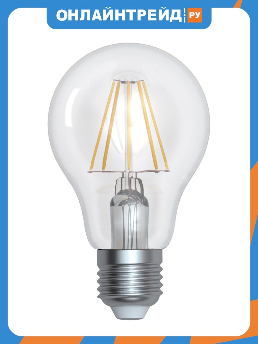 Светодиодная лампа Uniel LED-A60-12W/4000K/E27/CL PLS02WH