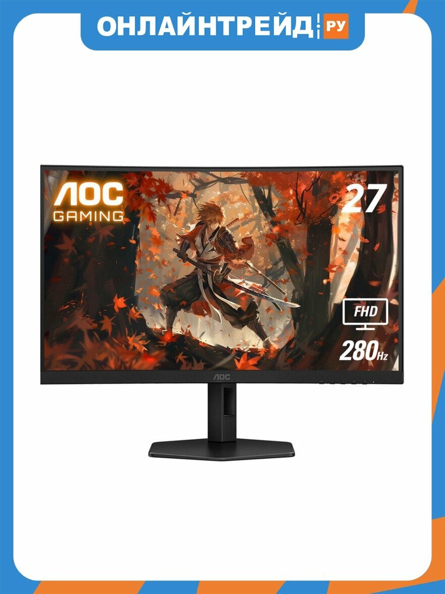 Монитор Aoc C27G4ZXU 27" Black
