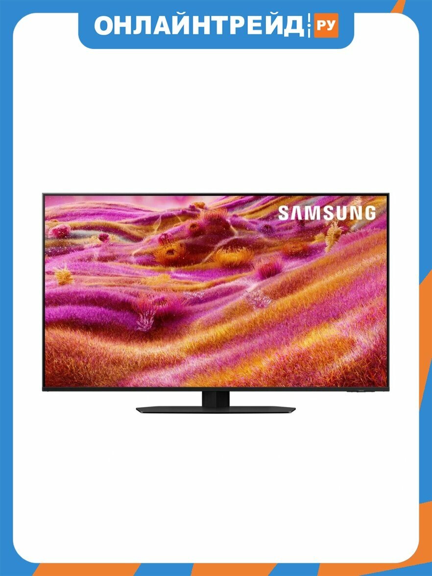 Телевизор Samsung QE75QN90FAUXRU, Neo QLED, Quantum Mini LED, VRR 165Hz, черный