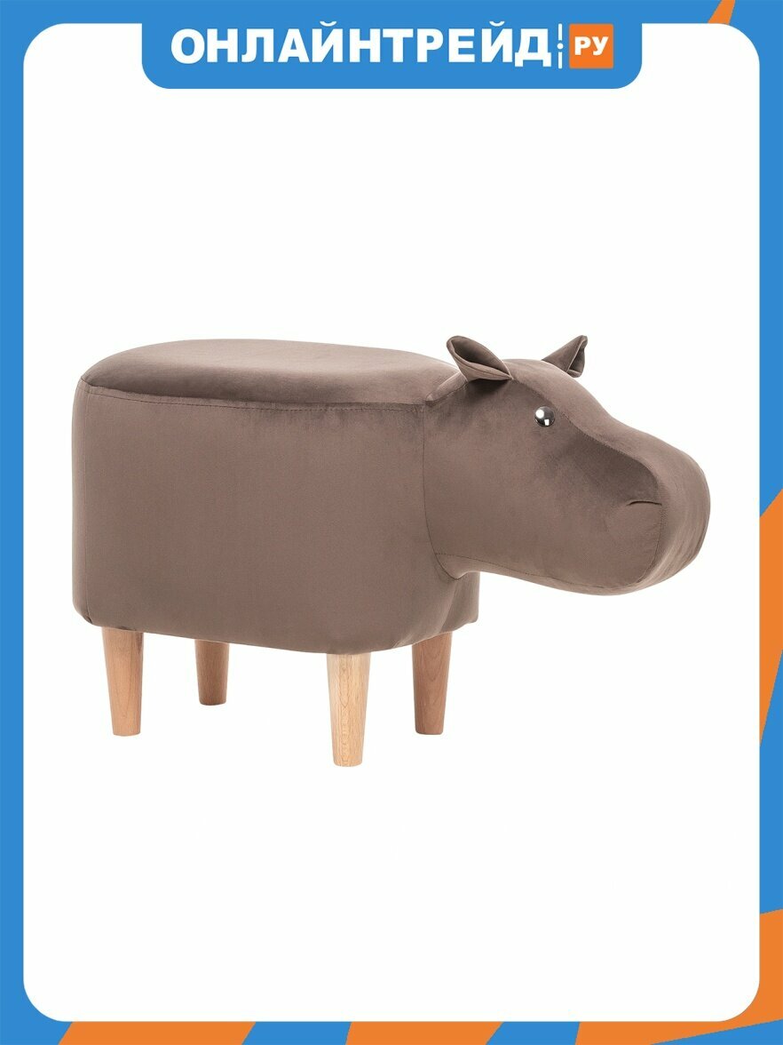 Leset Пуф Hippo COMBI ткань V23