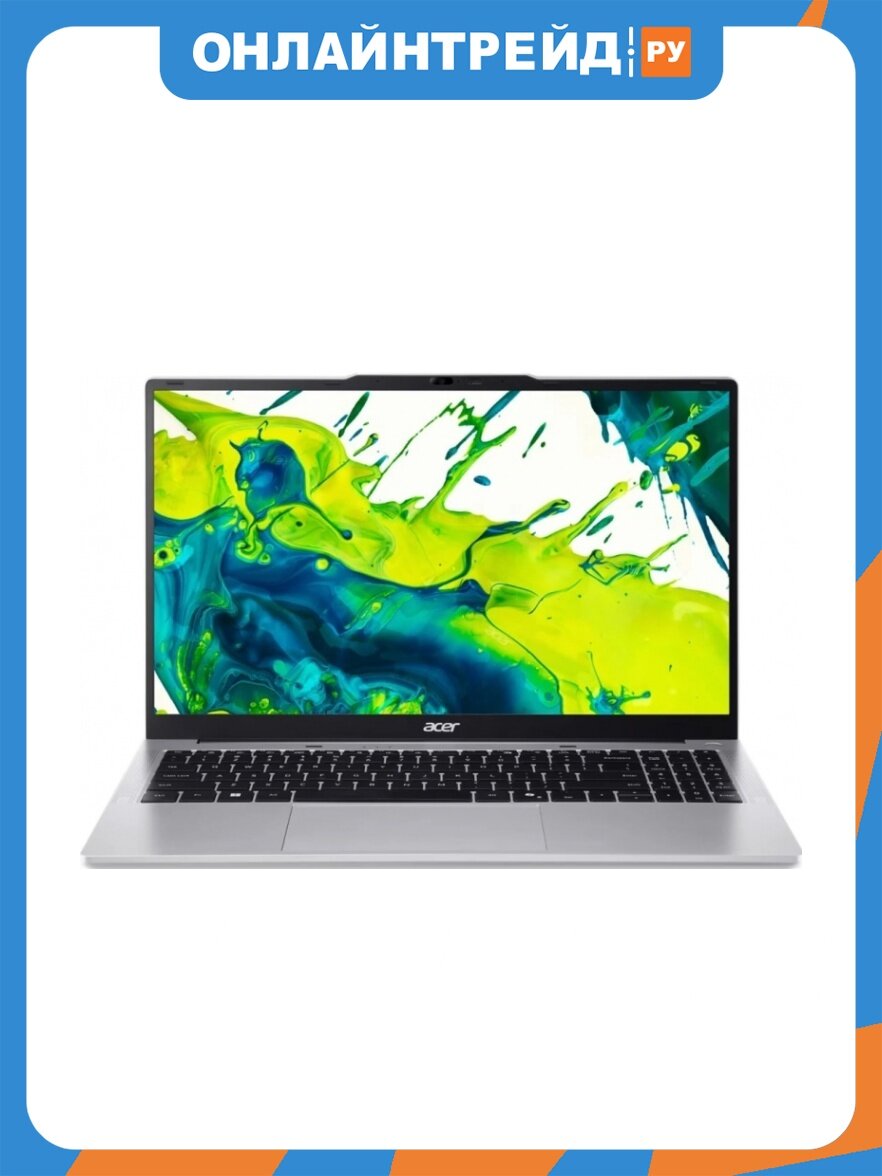 Ноутбук Acer Aspire Lite 15.6" I5-13420H, 16Гб, 512Гб SSD, DOS, SILVER (NX. D5HEM.003)