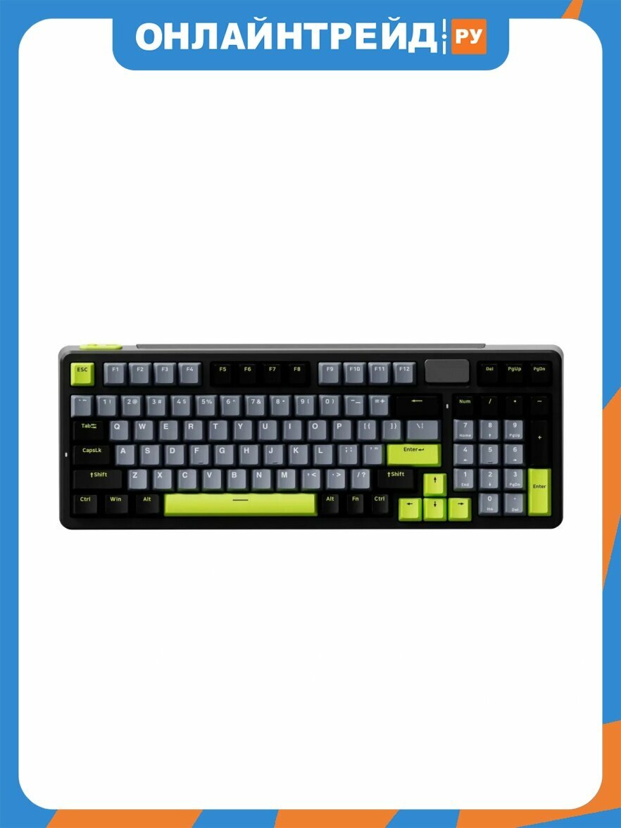 Клавиатура Rapoo V700DIY-98 (10370), черный/серый/зелёный